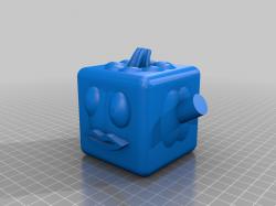 gemmy halloween inflatable spookley the square pumpkin 3 5 ft tall 3D ...