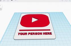 youtube plaque awards 3D Models | Page 1 | STLFinder