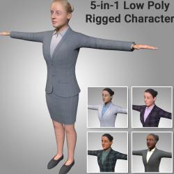 maya female rig character free download 3D Models | Page 1 | STLFinder