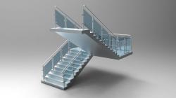 concrete stair case 3d models 【 STLFinder