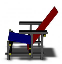 red blue chair 3D Models | Page 1 | STLFinder