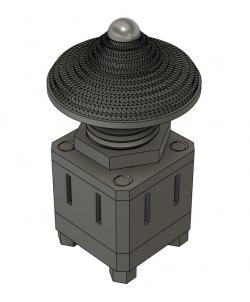 otto p9 series 4 way momentary hat switch w center push mfr model ...