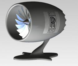 Rolls Royce Trent Jet Engine 3D Models | Page 1 | STLFinder