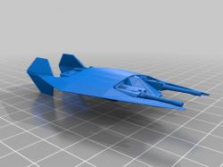 12500 B5 Narn Frazi Fighter 3d models 【 STLFinder