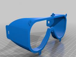3d print safety glasses 【 STLFinder