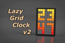 grid clock 3D Models | Page 1 | STLFinder