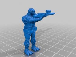 lizard man 3d models 【 STLFinder