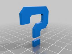 printable question mark 3D Models | Page 1 | STLFinder