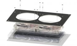 240mm radiator bracket 3d models 【 STLFinder