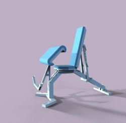folding fitness bench 3D Models | Page 1 | STLFinder