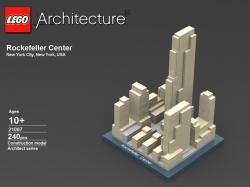 rockefeller center lego set 3D Models | Page 1 | STLFinder