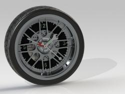 car wheel wall clock 3d models 【 STLFinder