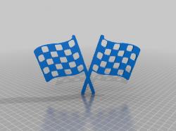 race flag 3d models 【 STLFinder