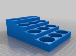 1x4 Tamiya Paint rack - Free 3D Model | STLFinder