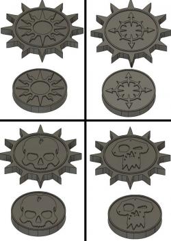 factions symbols by 3d models 【 STLFinder