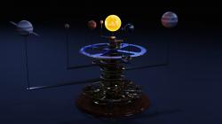 mechanical model of the solar system 【 STLFinder