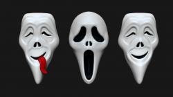 scary scream mask 3D Models | Page 1 | STLFinder