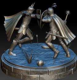 fighting models 【 STLFinder