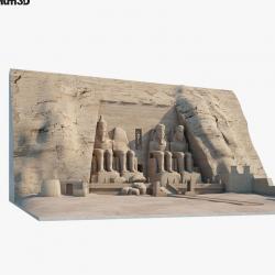 abu simbel main statue 3D Models | Page 1 | STLFinder