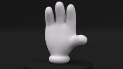 cartoon hand poses 3D Models | Page 1 | STLFinder
