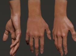 female hand model 【 STLFinder