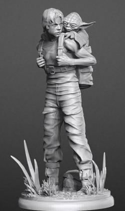 luke skywalker training 3D Models | Page 1 | STLFinder