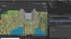 hoe to create naruto valley of the end complete setup in 3d unity ...
