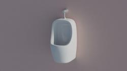urinal 3d model 【 STLFinder