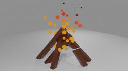 3d campfire 【 STLFinder