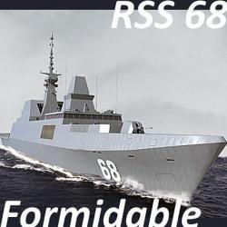 singapore navy rss 68 formidable class frigate max 3d models | Page 1 ...