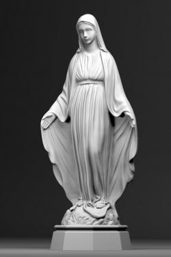 mary statue 3d model | Page 1 | STLFinder