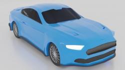 ford mustang gt boot badge 3d model free download solidworks | Page 1 ...