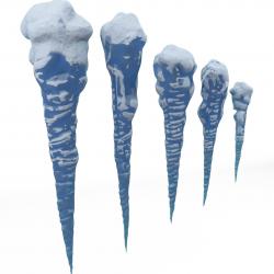 20ct 100 led twinkling ice crystal icicle set 3D Models | Page 1 ...