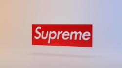 3d supreme logo | Page 1 | STLFinder