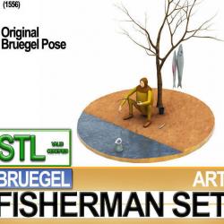 stl file fisherman 3d models 【 STLFinder