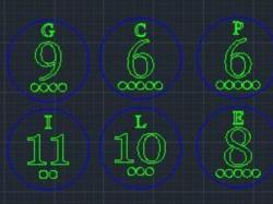 letters on catan numbers 3d models 【 STLFinder