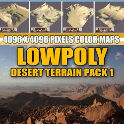 Desert Terrain Pack 3d models 【 STLFinder