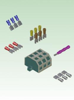 faston terminal 3d models 【 STLFinder