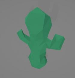 Cactus low poly 3d models 【 STLFinder