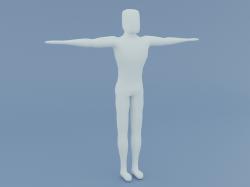 human low poly 3d models 【 STLFinder