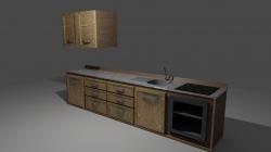 kitchen set low poly game ready 3D Models | Page 1 | STLFinder