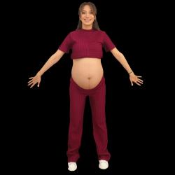 pregnant 3d 【 STLFinder