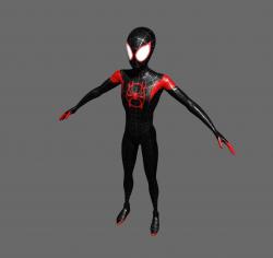 miles morales 3d model 【 STLFinder