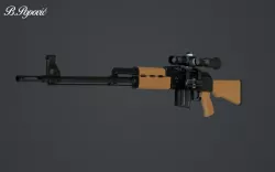 Zastava M76 3D model - Free 3D Model | STLFinder