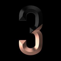 3d number 3 | Page 1 | STLFinder