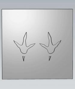 chicken foot print 3D Models | Page 1 | STLFinder
