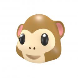 monkey face 3d model | Page 1 | STLFinder