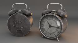 alarm clock low poly 3d models 【 STLFinder