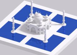 cartoon taj mahal 3D Models | Page 1 | STLFinder