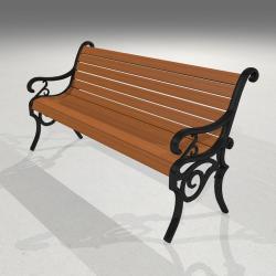 cast iron and wood bench 3D Models | Page 1 | STLFinder